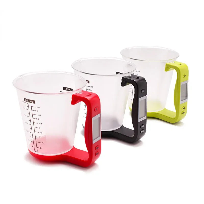 Large Capacity 600ml Temperature Measurement Cups With LCD Display ...