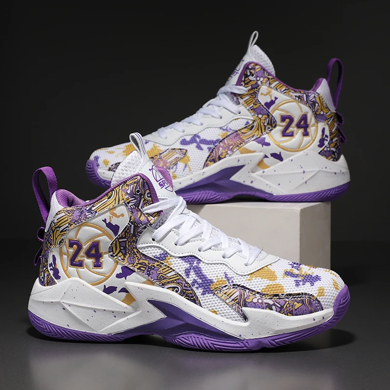 New-Men-s-Basketball-Shoes-Breathable-and-Comfortable-Sports-Shoes-Anti ...
