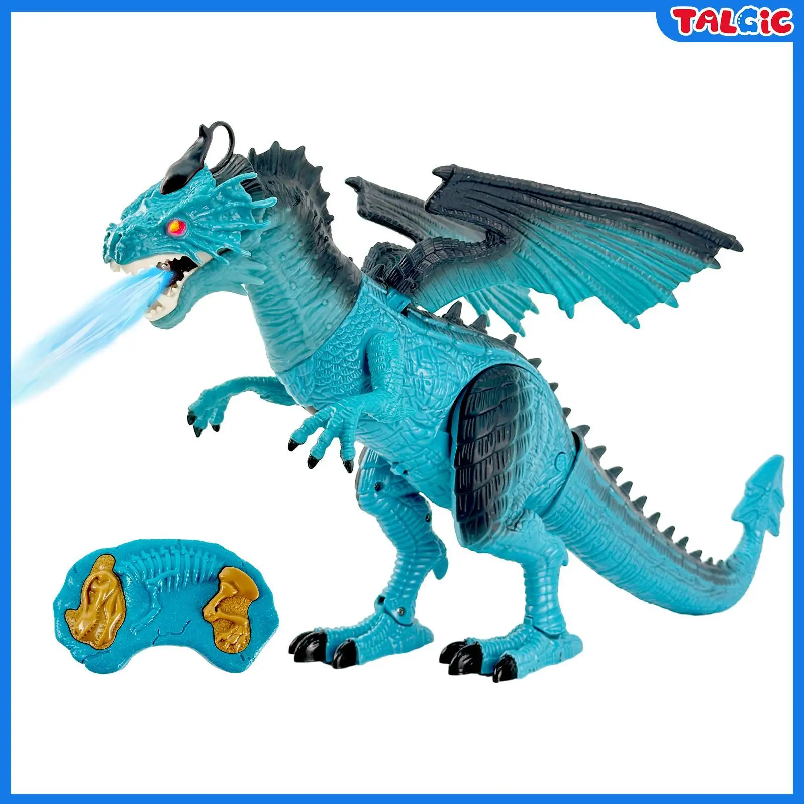 Remote Control Dinosaur Toy Fire & Ice Dinosaur Game of Trones Spray ...