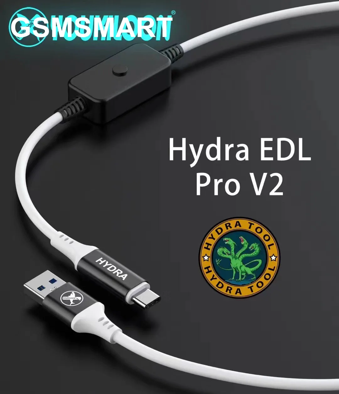 Hydra Tool V2 EDL Cable Type-C V2 EDL USB Cable for Hydra Dongle EDL V2 CABLE FOR HYDRA DONGLE