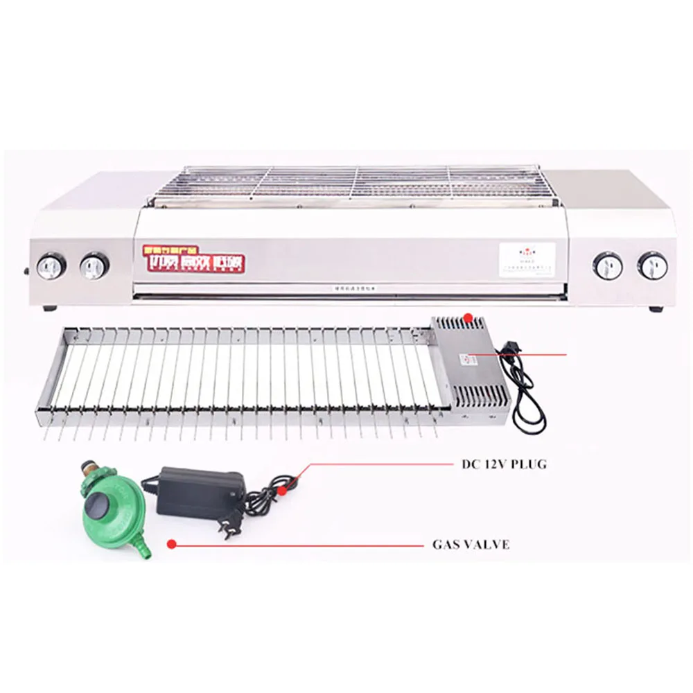 Industrial-Rotary-Yakitori-Grill-Machine-Gas-Electric-Rotating-Bbq ...