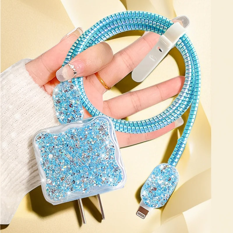 Funda-protectora-de-Cable-cargador-para-IPhone-Protector-de-Cable-de ...