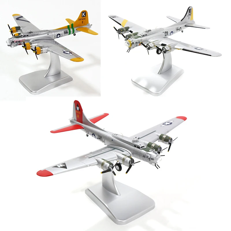 Diecast Alloy 1/200 Scale US Flying Fortress Bomber B17 B 17 Aircraft ...