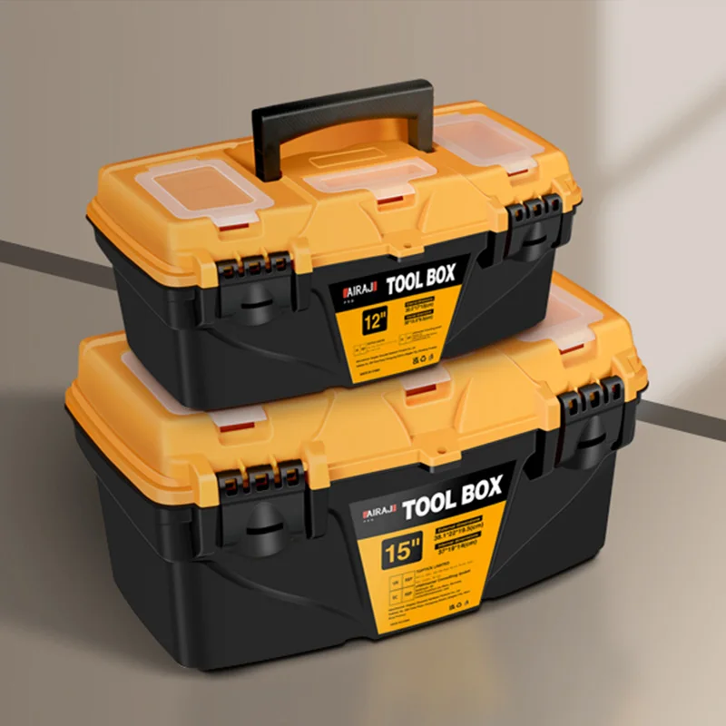 AIRAJ12Inch-Multifunction-Tool-Box-Professional-Portable-Security ...