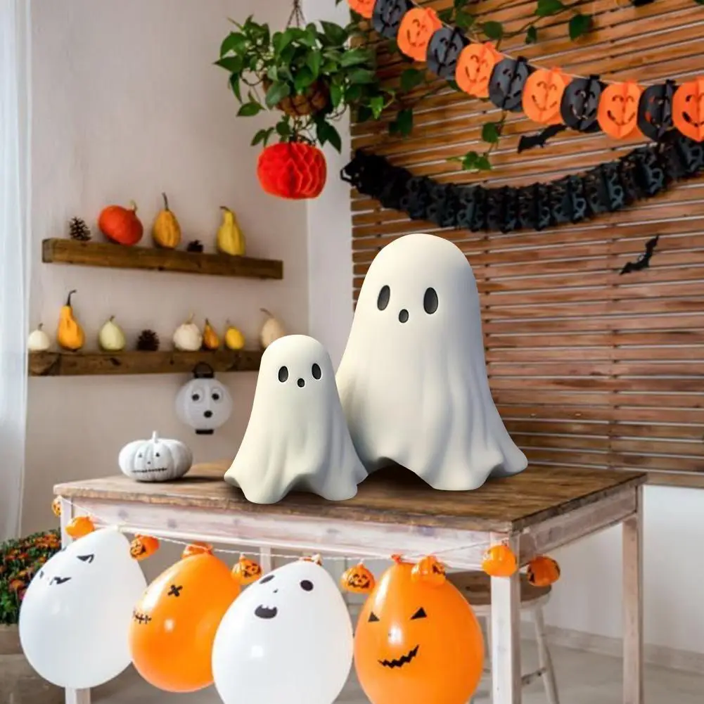 Halloween-Middle-Finger-Ghost-Decoration-Cute-Ghost-Statue-For-Home ...