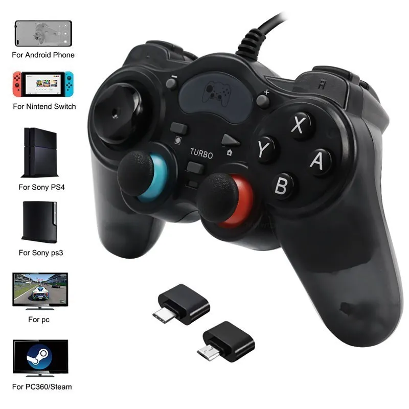 7-in1-Wired-PC-Game-Controller-Gamepad-For-PS3-PC360-Android-Joystick ...