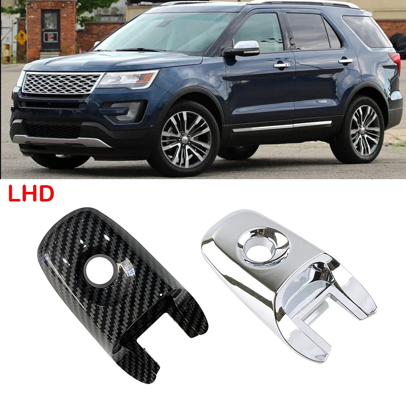 Car-Front-Left-Door-Handle-Lock-Cylinder-Cap-ABS-Plastic-Cover-BA1Z ...