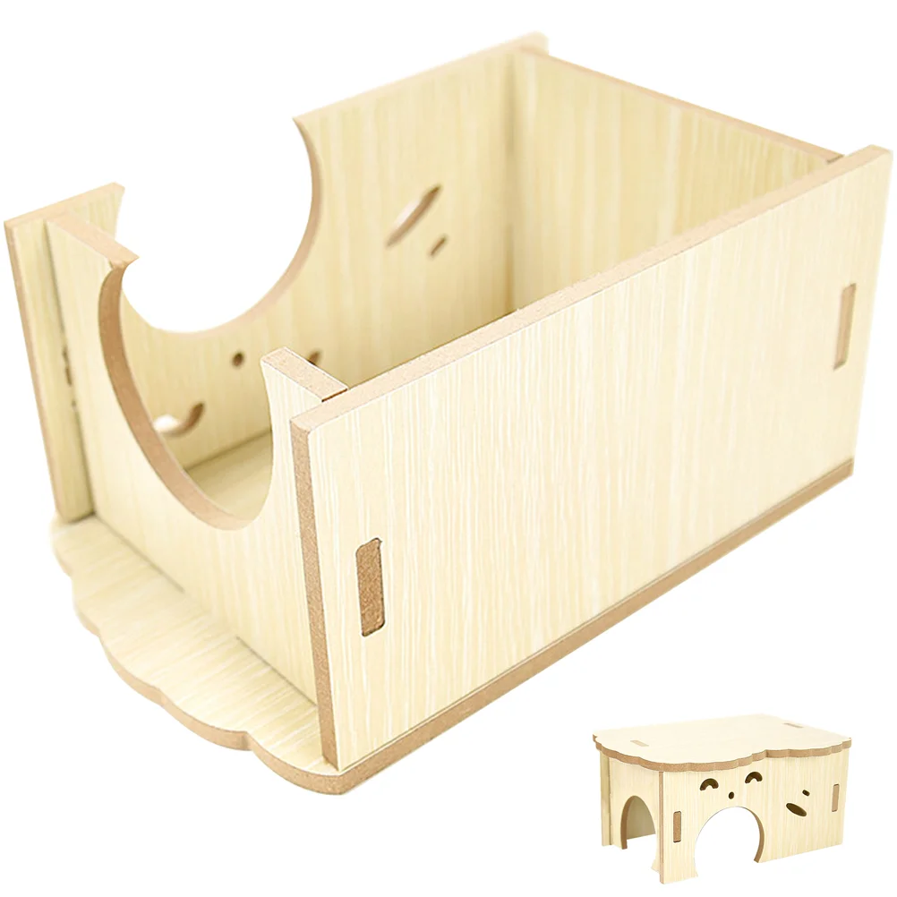 Hamster-Wooden-Nest-Hamster-Mouse-Habitats-House-Cabin-All-Seasons ...