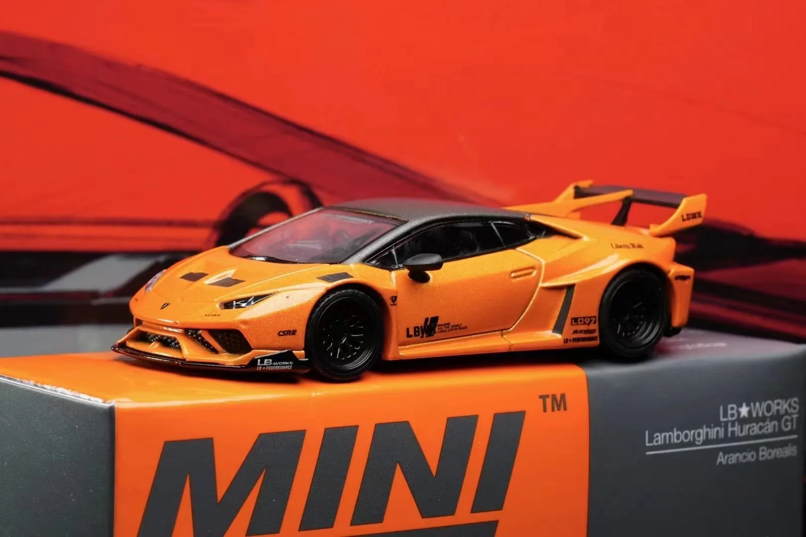 Generic MINI GT Lamborghini full range 1/64 emulation alloy toy car ...