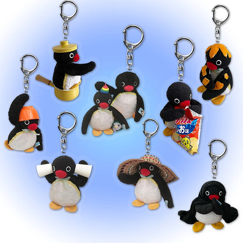 Cartoon Anime Cute Baby Penguin Key Chain Bag Pendant Gift Micro ...