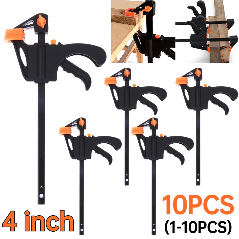 Wood-Clamp-Clip-para-Carpintaria-Carpintaria-Trabalho-Bar-Clamp-Ratchet ...