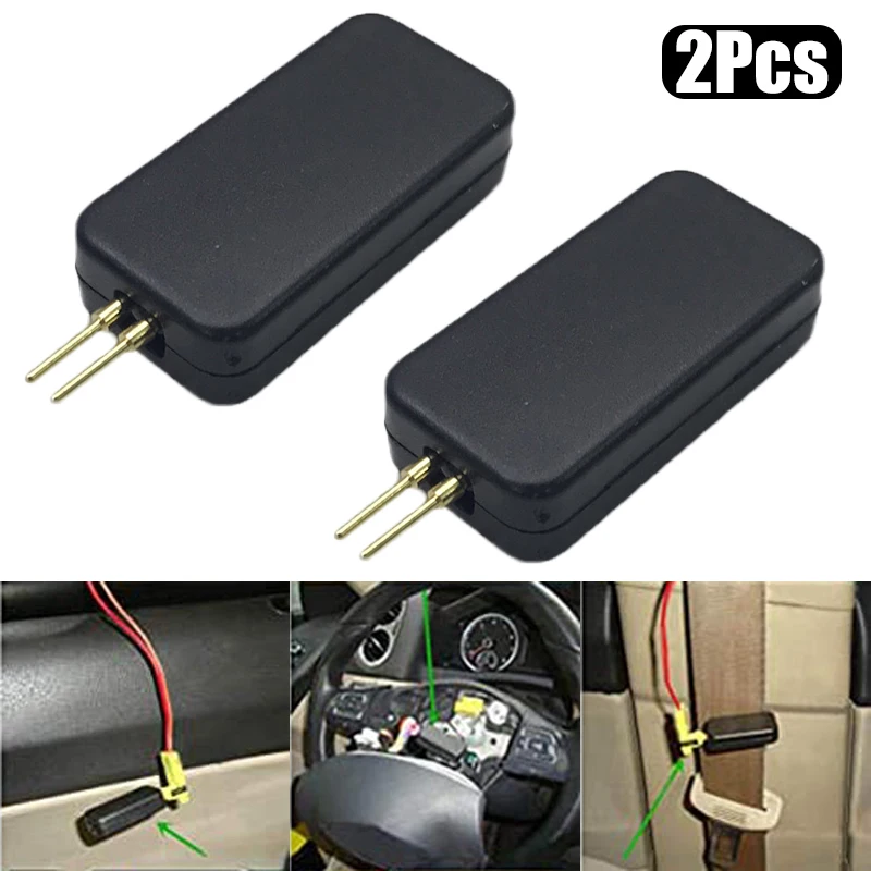 1/2Pcs Universal Car SRS Airbag Simulator Emulator Resistor Bypass ...