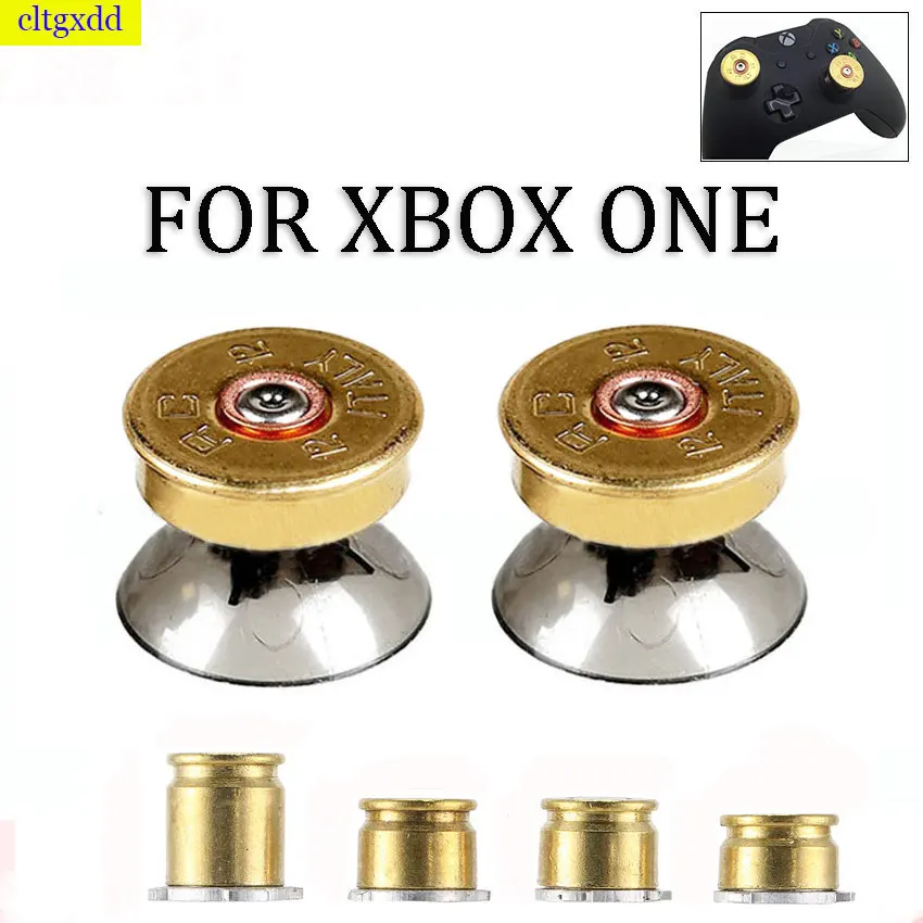 Gold-Bullet-Button-Thumbstick-Cover-and-9mm-Brass-Button-ABXY-Mod-Kit ...