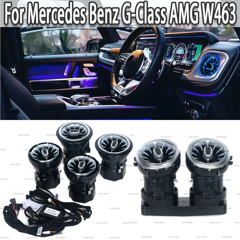 Car 8/64color Led Ambient Light For Mercedes Benz G-class Amg W463 W464 ...