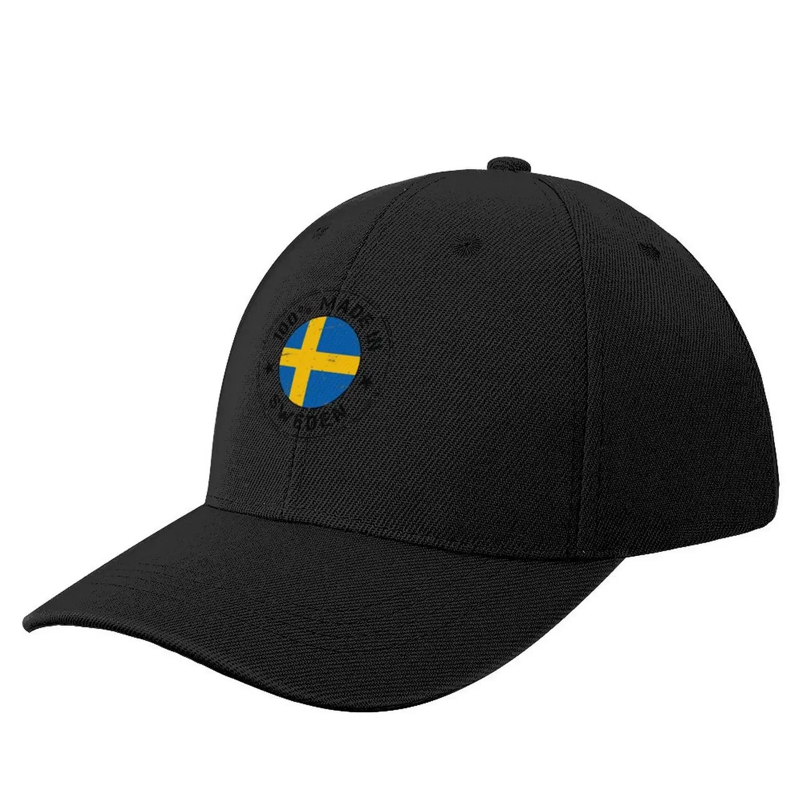 Sweden-Swedish-flag-flag-stamp-Baseball-Cap-Hat-Luxury-Brand-sun-hat ...