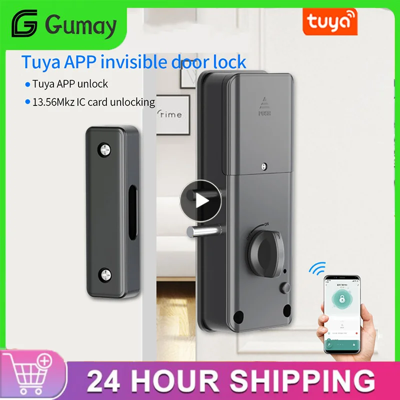 Smart Electric Motor Lock With Tuya App Keyless Entry Door Lock ...