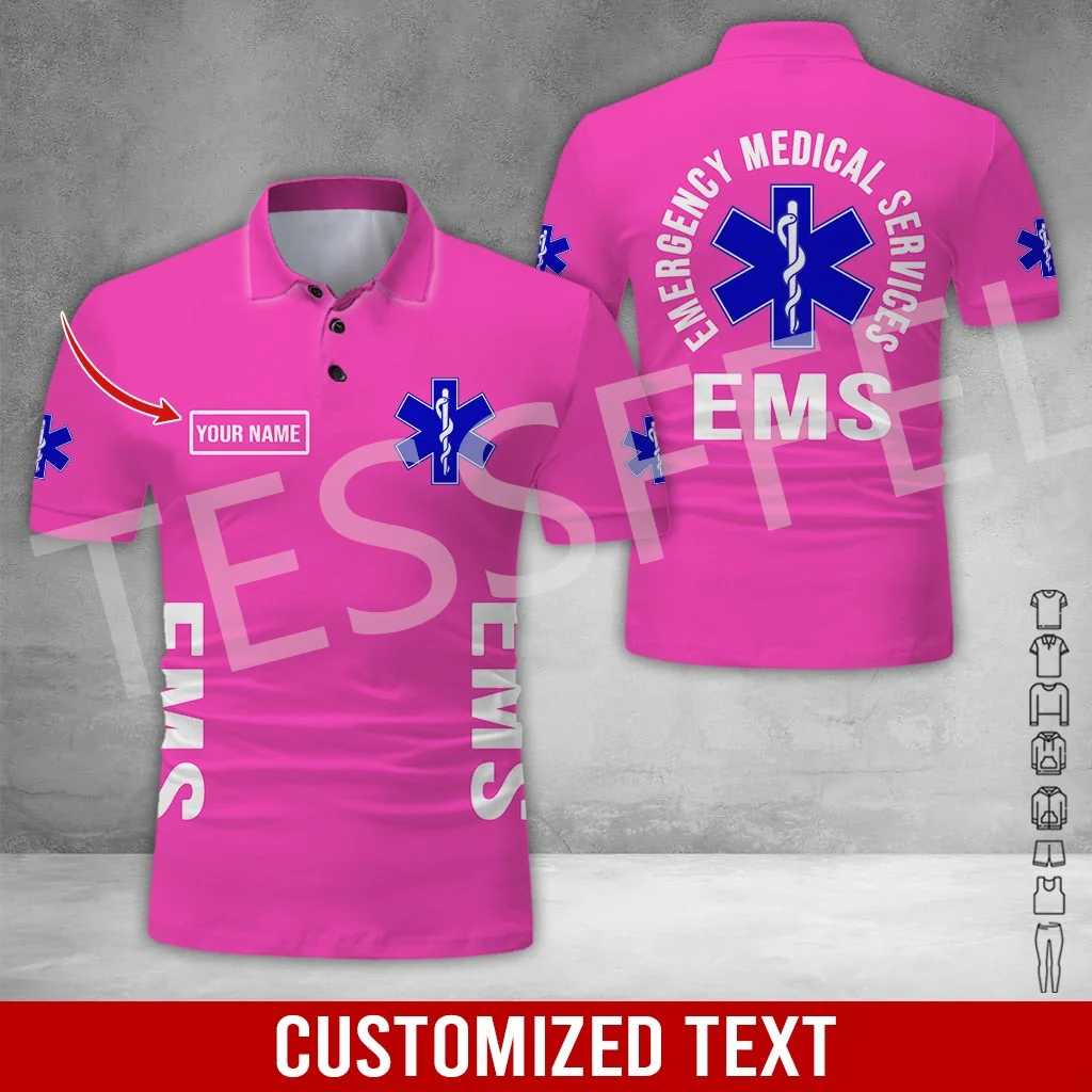 Custom-Name-Cosplay-EMS-EMT-Medical-Paramedic-Worker-Tattoo-Retro-3DPrint-Harajuku-Summer-Casual ...