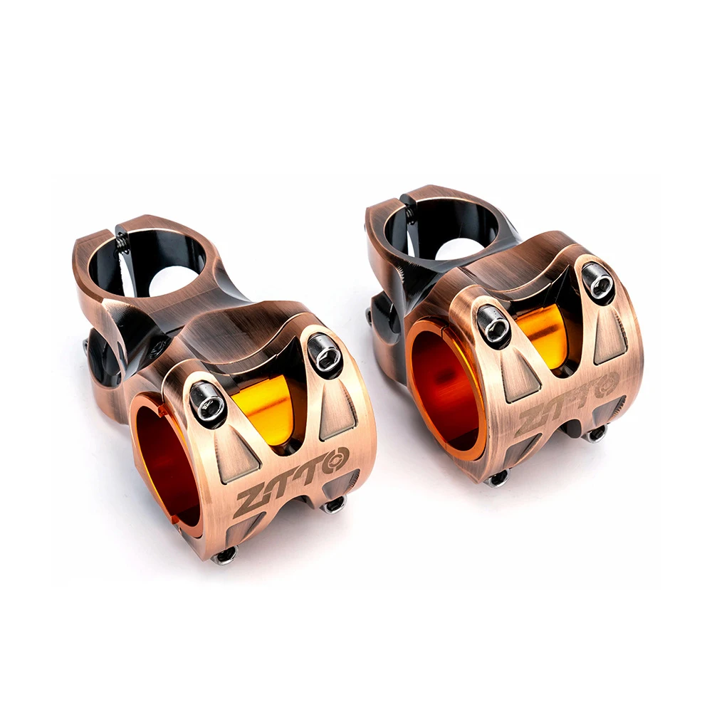 ZTTO-Bronze-Ultralight-Bike-Stem-0-Degree-MTB-Road-Bicycle-Stem-31-8mm ...