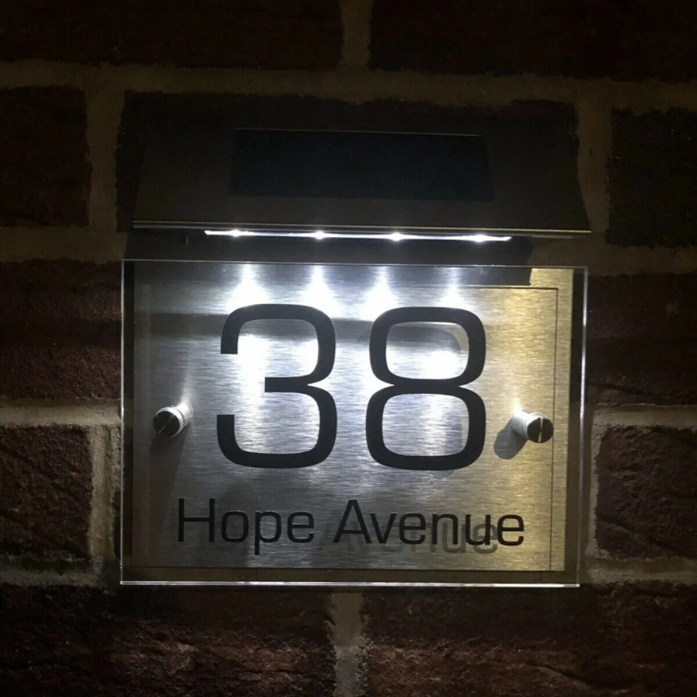 House-Numbers-Solar-Powered-Light-Address-Sign-LED-Solar-Lamp-Outdoor ...