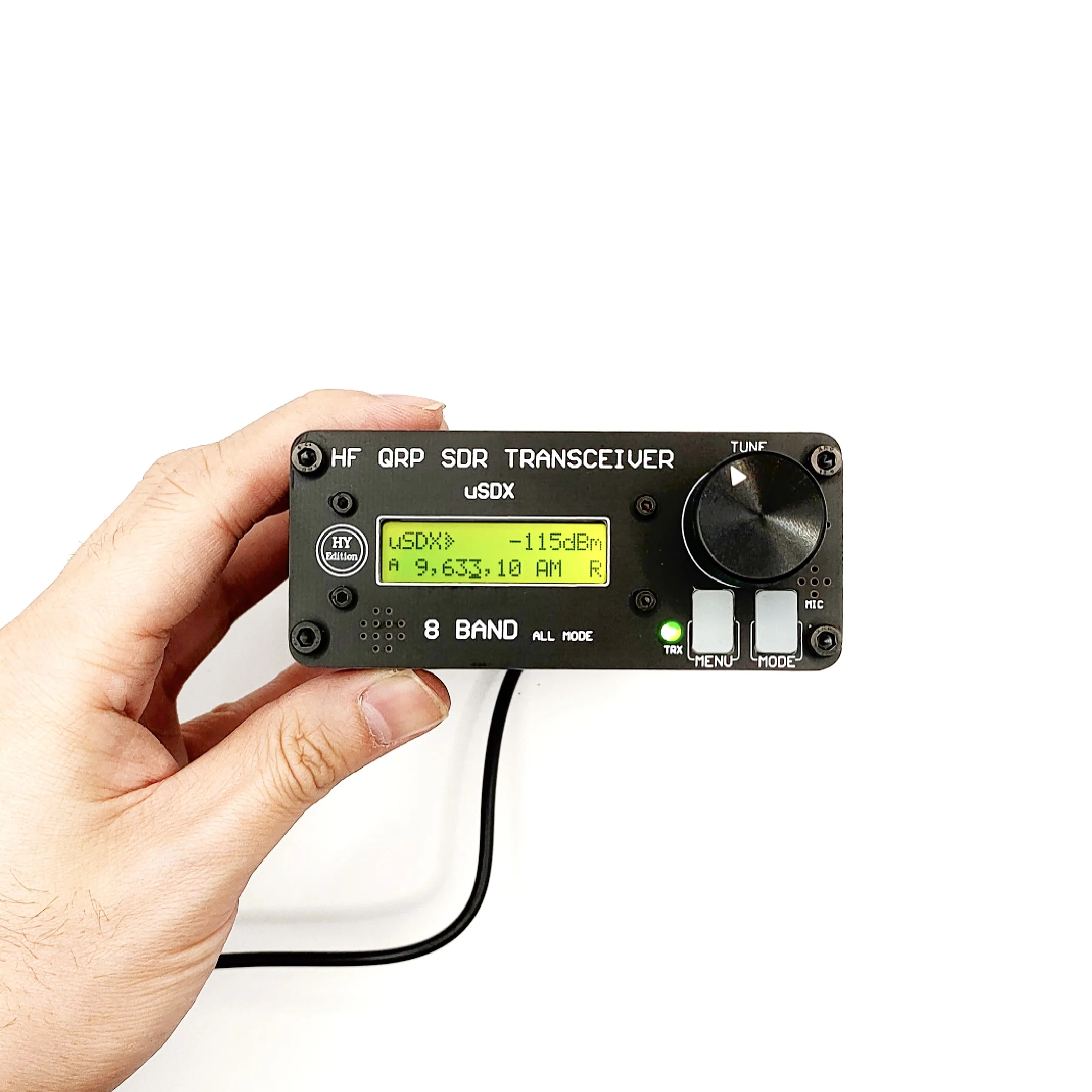 USDX USDR HF QRP SDR SSB/CW Transceivers 8 Bands Shortwave QCX-SSB 5W