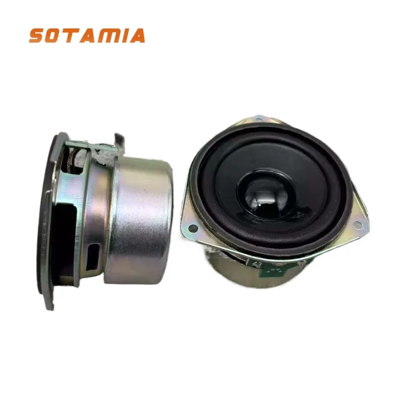 SOTAMIA 2PCS 2.5 Inch Full Range Speaker 8 Ohm 10 Watt Mid Tweeter with ...