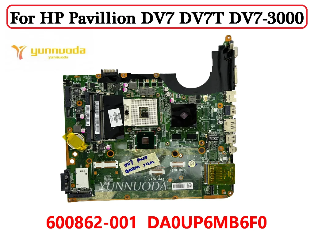 Original-For-HP-Pavillion-DV7-DV7T-DV7-3000-Laptop-Motherboard-600862 ...