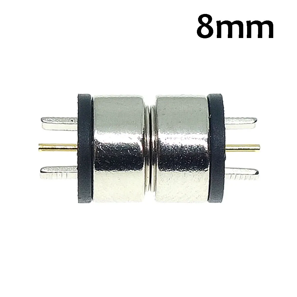 1PC 8mm High Current Magnet Spring Loaded Magnetic Cable Pogo Pin ...