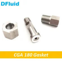PCTFE CGA 가스켓, PTFE 와셔, 가스 실린더 연결 밀봉 개스킷, CGA170, CGA180, CGA320 ...