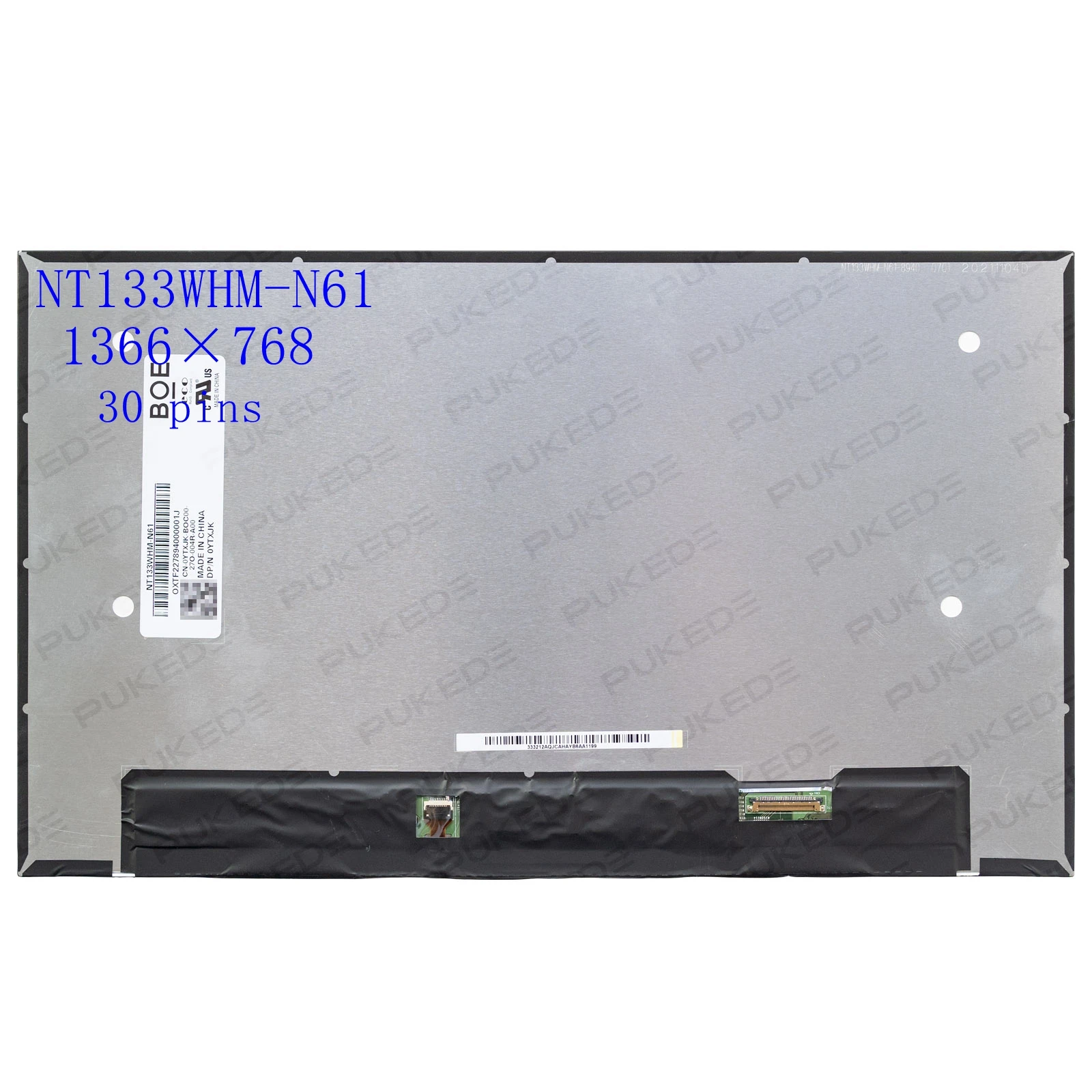Tela-LCD-para-Dell-Latitude-NT133WHM-N61-se-encaixe-B133XTN03-1 ...
