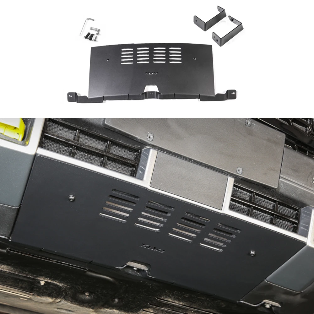 Off-raod 4x4 Car Front Bumper Lower Guard Plate Front Condenser water ...
