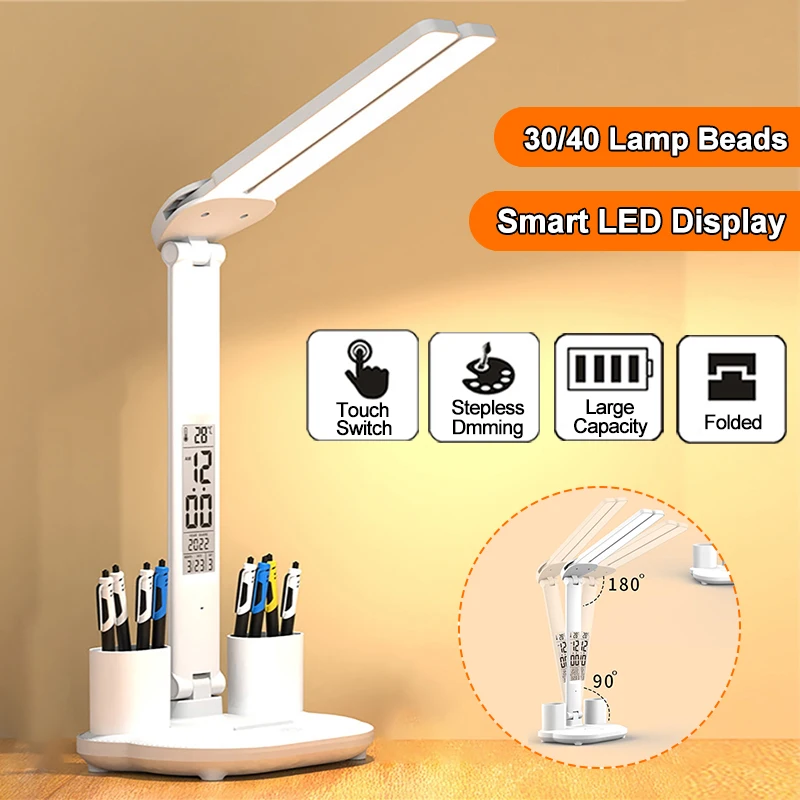 LED-3-Gears-Desk-Lamp-USB-Dimmable-Touch-Foldable-Table-Lamp-with ...