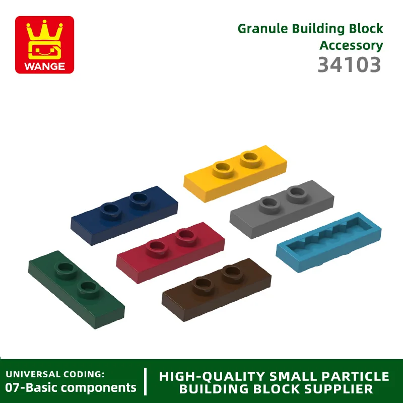 20Pcs-lot-NO-34103-1x3-with-2-Studs-DoubleBlock-Moc-Color-Accessories ...