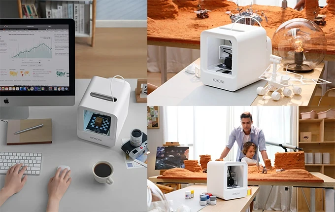 KOKONI 3D Printer Mini Home High Precision Industrial Desktop-level ...
