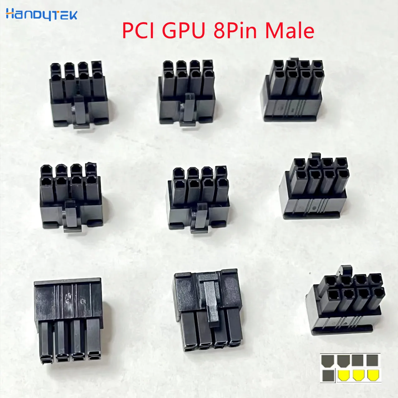 10PCS-Lot-GPU-5557-4-2mm-8P-8PIN-Male-Plug-Shell-Housing-For-Computer ...