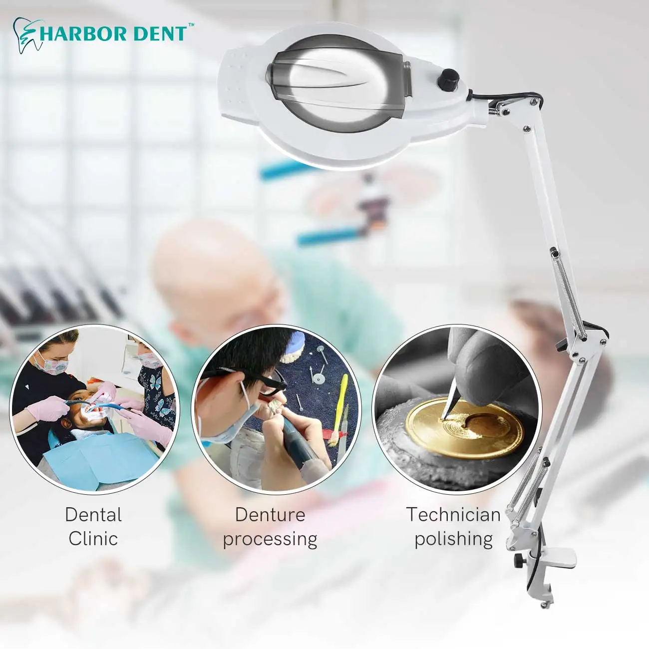 3X-Beauty-Salon-Makeup-Lamp-LED-Cold-Lamp-Magnifying-Glass-Tattoo-Lamp ...