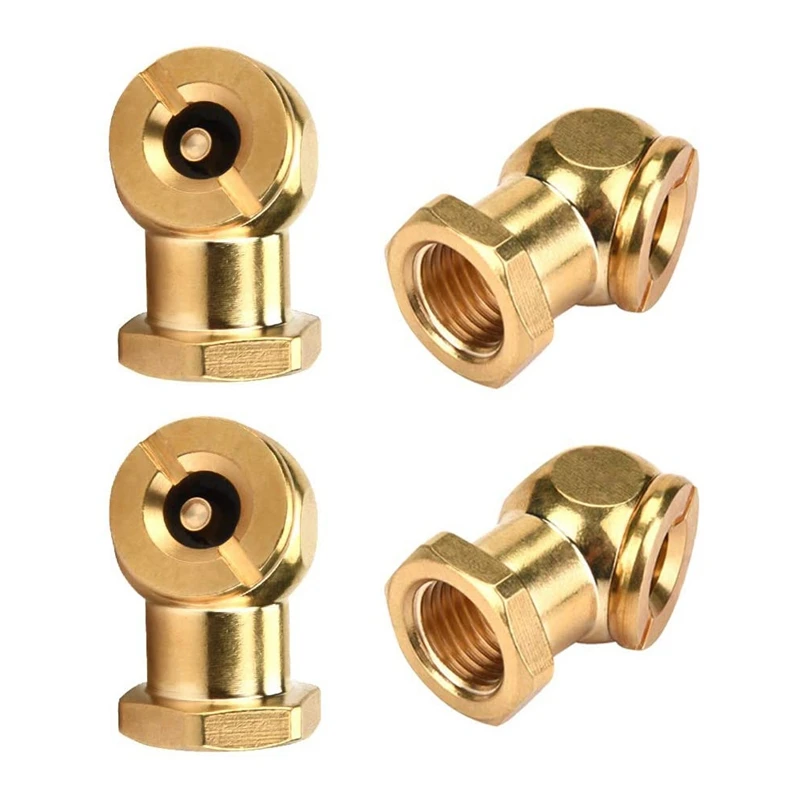 4-Packs-Closed-Ball-Air-Chuck-1-4-Inch-Portable-Air-Chuck-For-Inflator ...