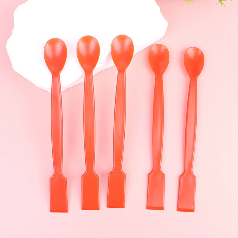 5Pcs-15cm-Large-Square-Tail-Plastic-Spoon-Square-Tail-Spoon-Spatula ...