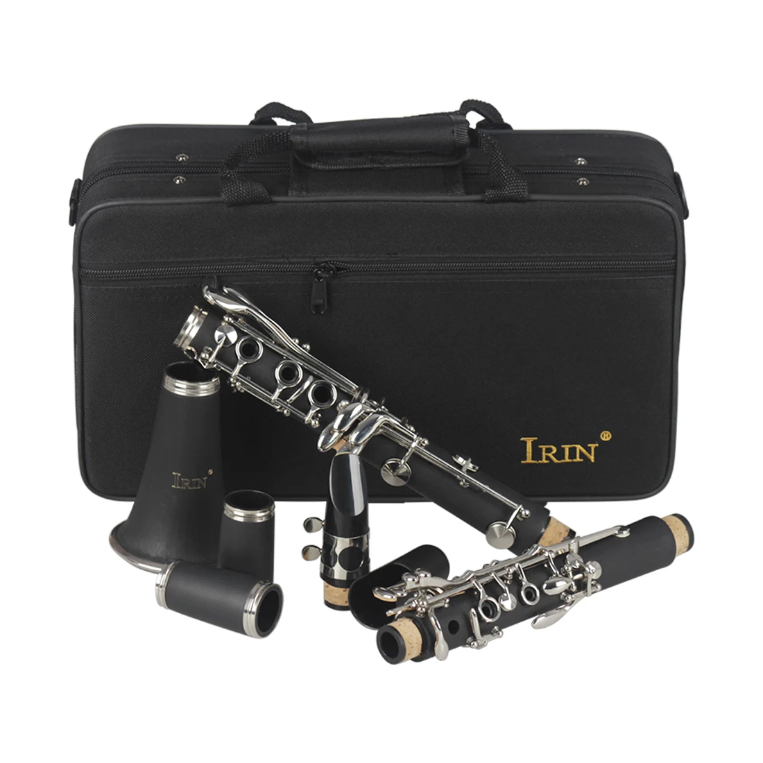 Professional Bb Clarinet 17 Key Black Clarinet with Box Reeds ...