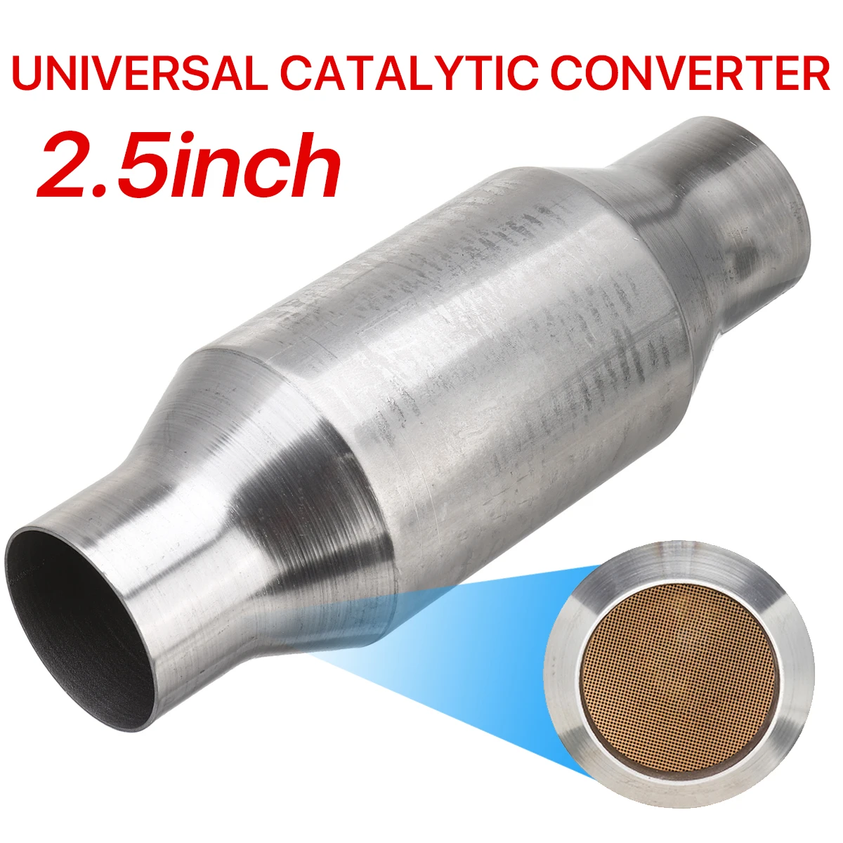 2-5-63mm-Universal-Catalytic-Converter-High-Flow-Stainless-Steel-Car ...