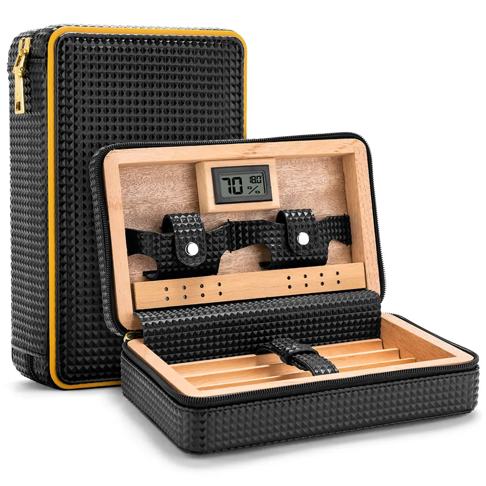 Cigarrett-Case-Cigar-Portable-Humidor-for-4-PCS-Traveling-Smoking-Set ...