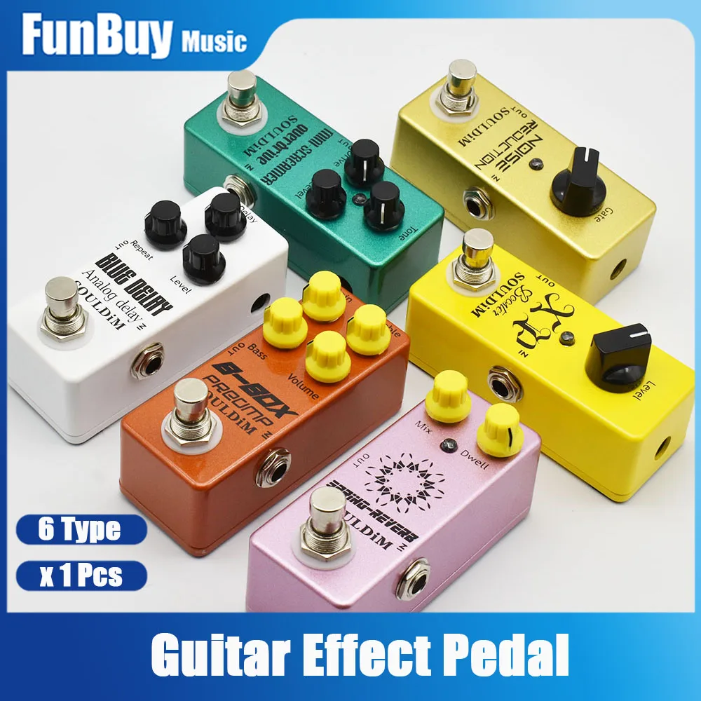 SoulDiM-Electric-Guitar-Pedal-Noise-Reduction-Spring-Reverb-Analog ...