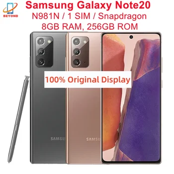 Samsung Galaxy Note 20 Note20 N981N 6.7" 8GB RAM 256GB Octa Core ...