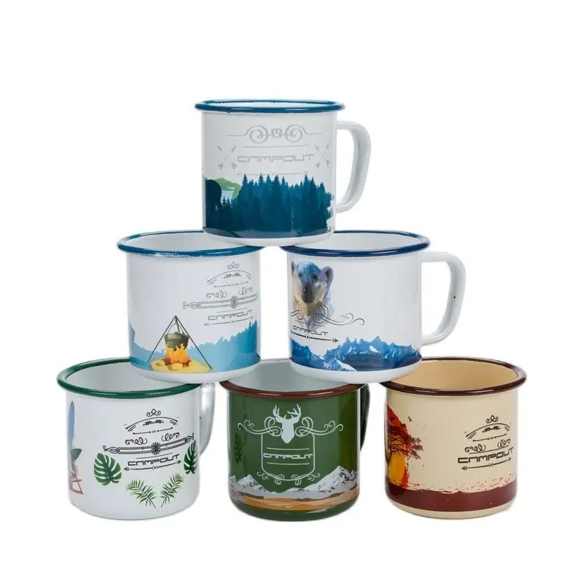 Tin Camping Mugs