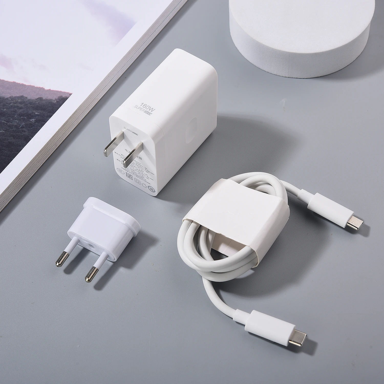 Original Realme 160W Super Dart/VOOC Charger Fast Charging PD Wall ...