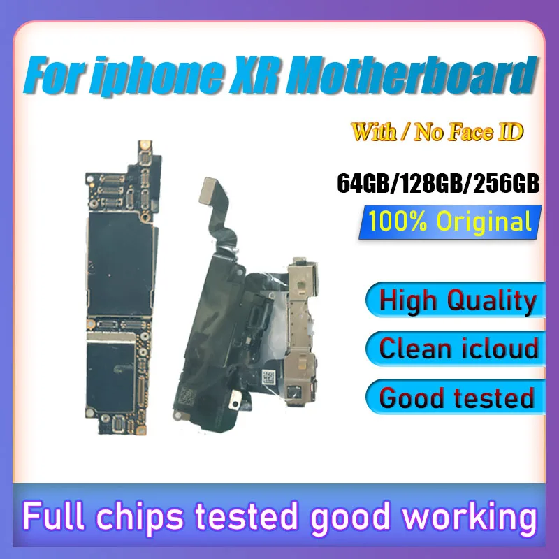 Original Unlocked Motherboard For Iphone Xr Logic Main Board With/no ...