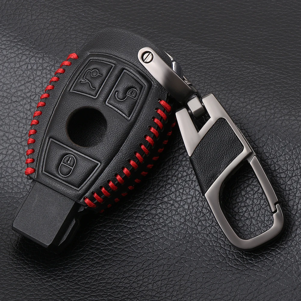 Vciic Car Key Cases For Mercedes Benz Accessories W203 W210 W211 W124 ...