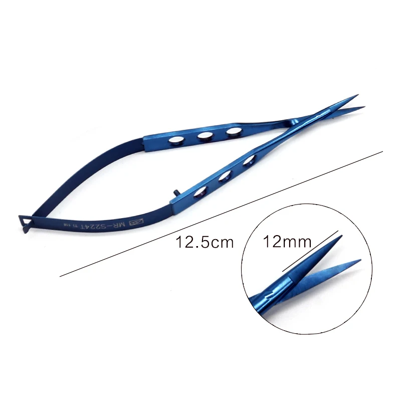 12cm-Conjunctival-Scissors-Blunt-Curved-Head-Eye-Micro-Scissors ...