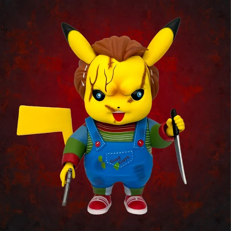 Figuras-de-acci-n-de-Pikachu-para-ni-os-juguetes-de-Cosplay-de-Chucky ...