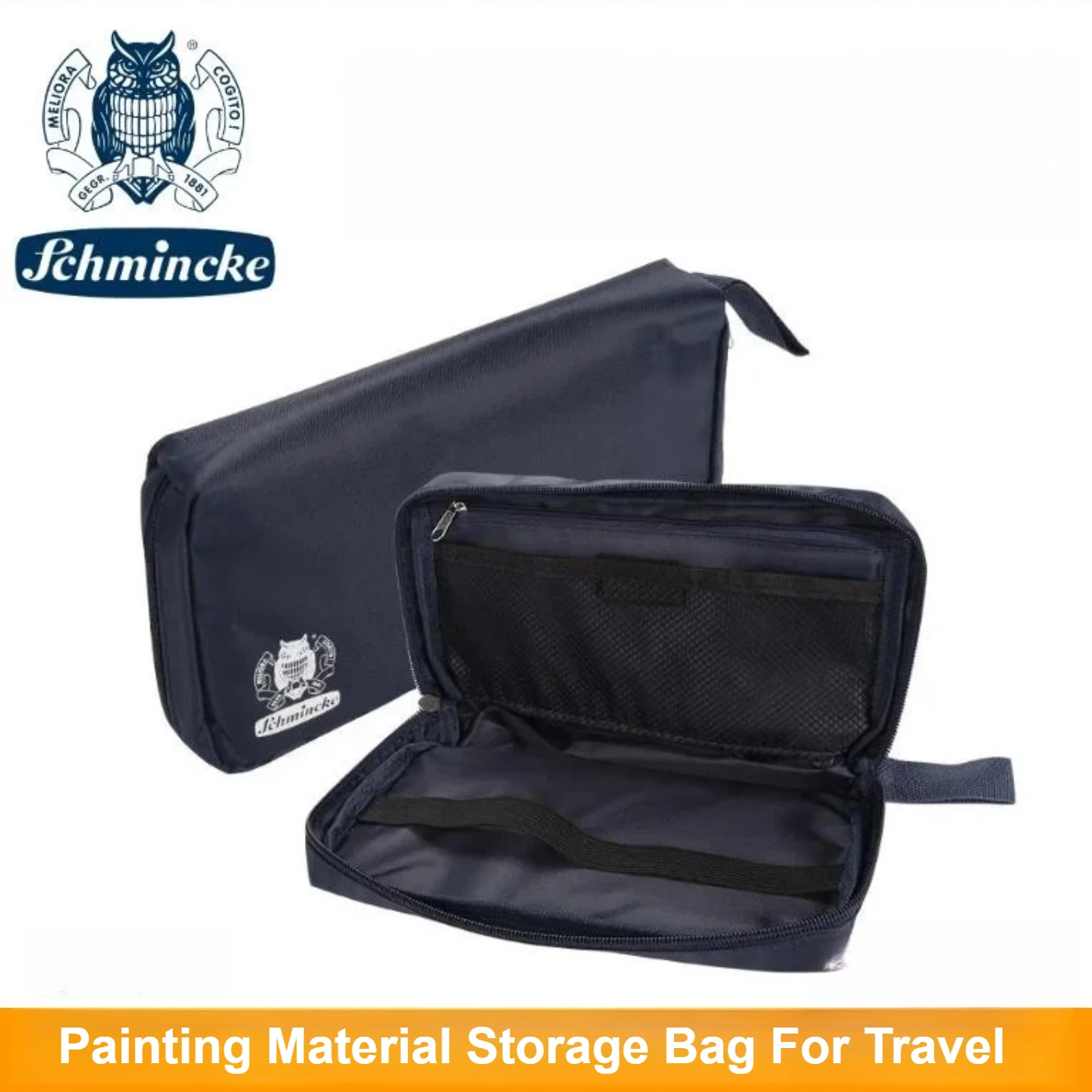 1PC Schmincke Portable Waterproof Paint Organizer Bag Art Supply Multi ...