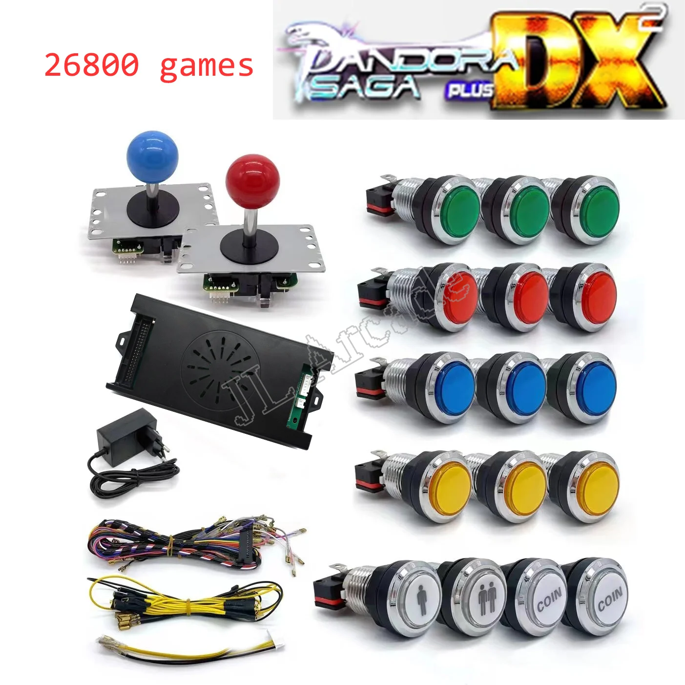 Pandora Saga DX Arcade Box Console, 26800 Games in 1, PCB Motherboard ...